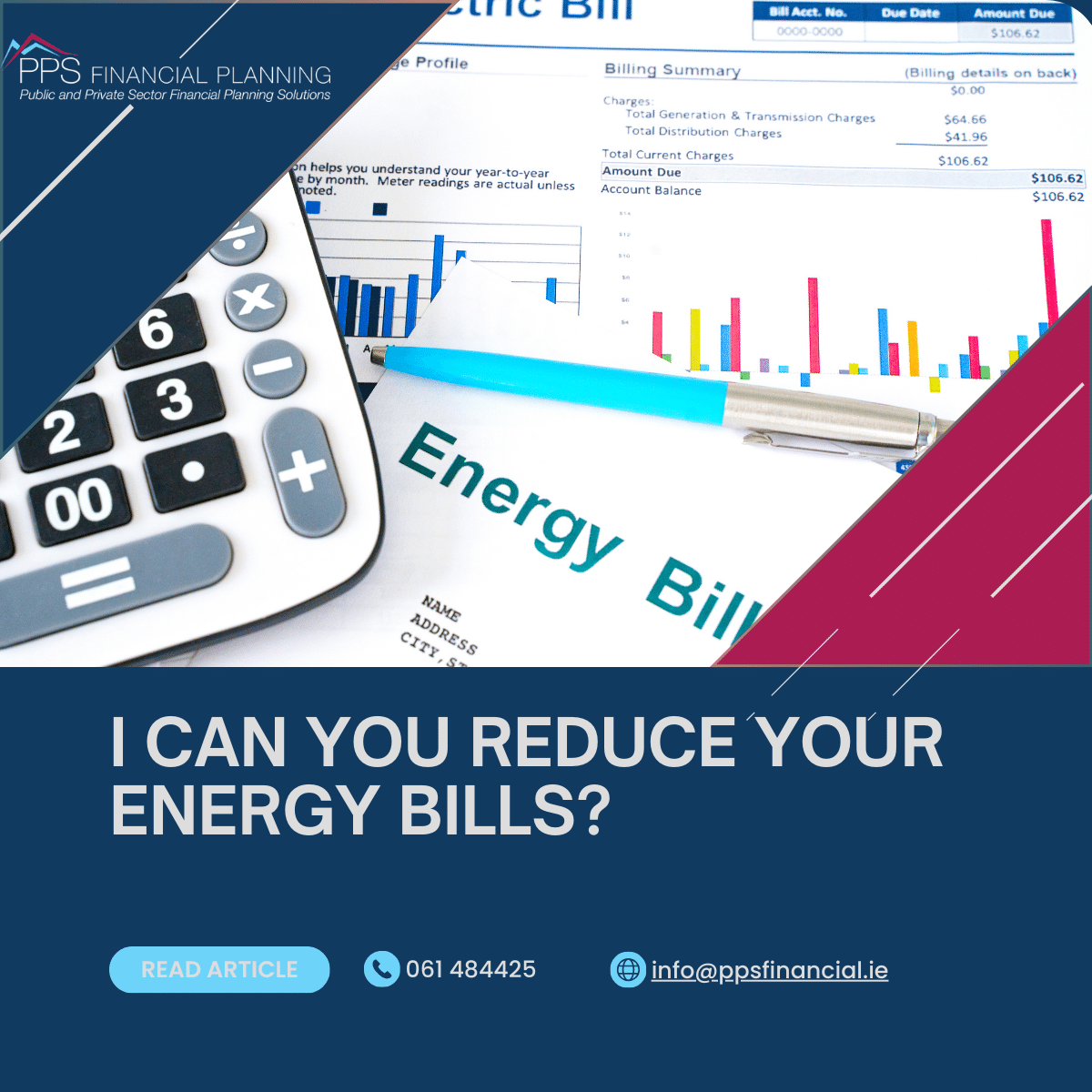 Can you reduce your energy bills? - PPS Financial Planning